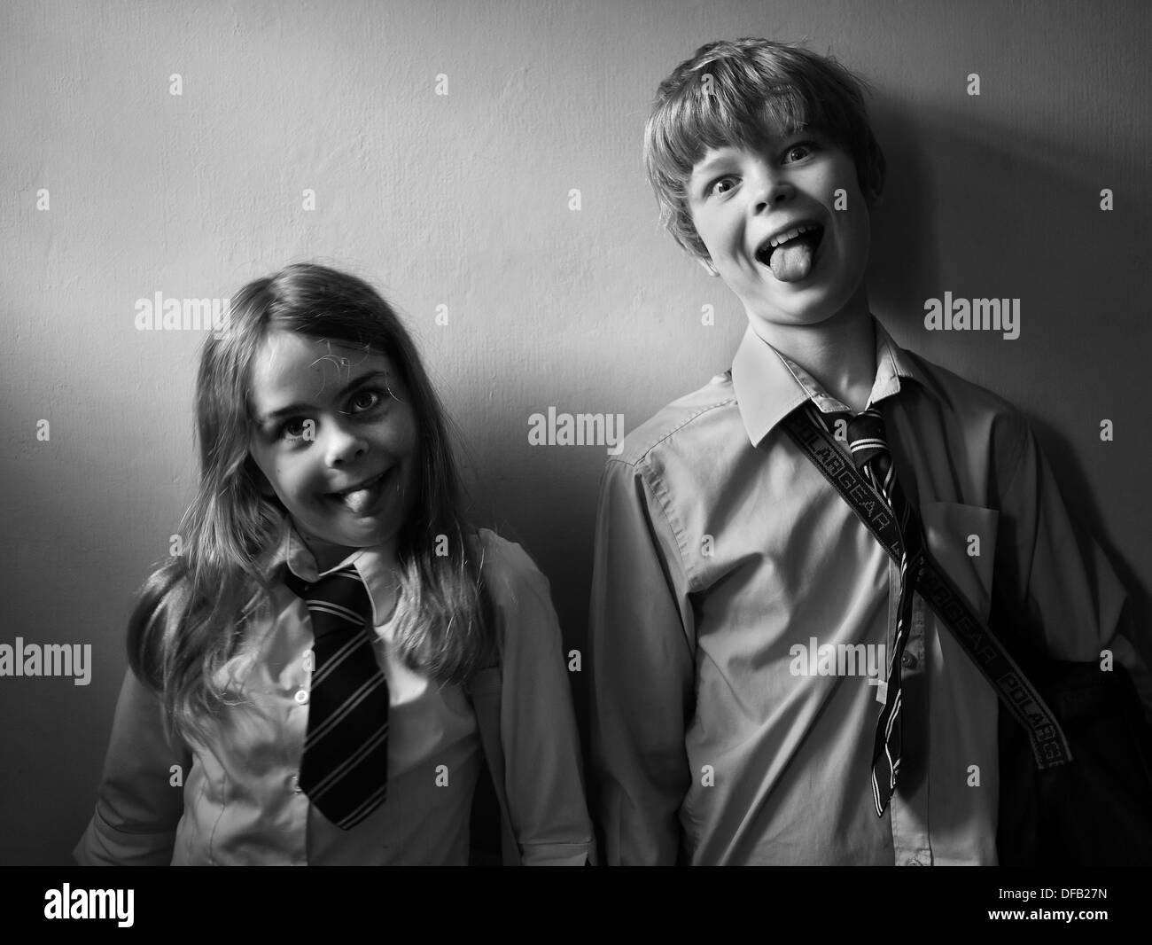 Silly acting boy hi-res stock photography and images - Alamy