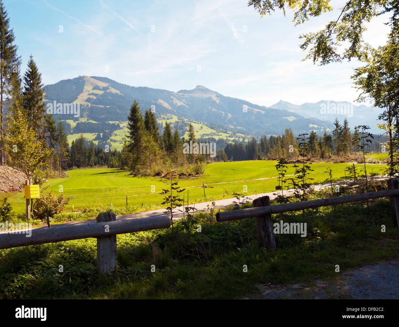 Austria kitzbuhel Europe Westendorf golf course under construction ...