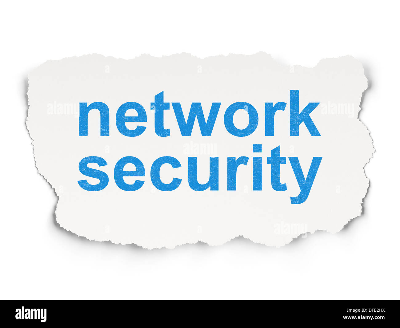 Safety concept: Network Security on Paper background Stock Photo - Alamy