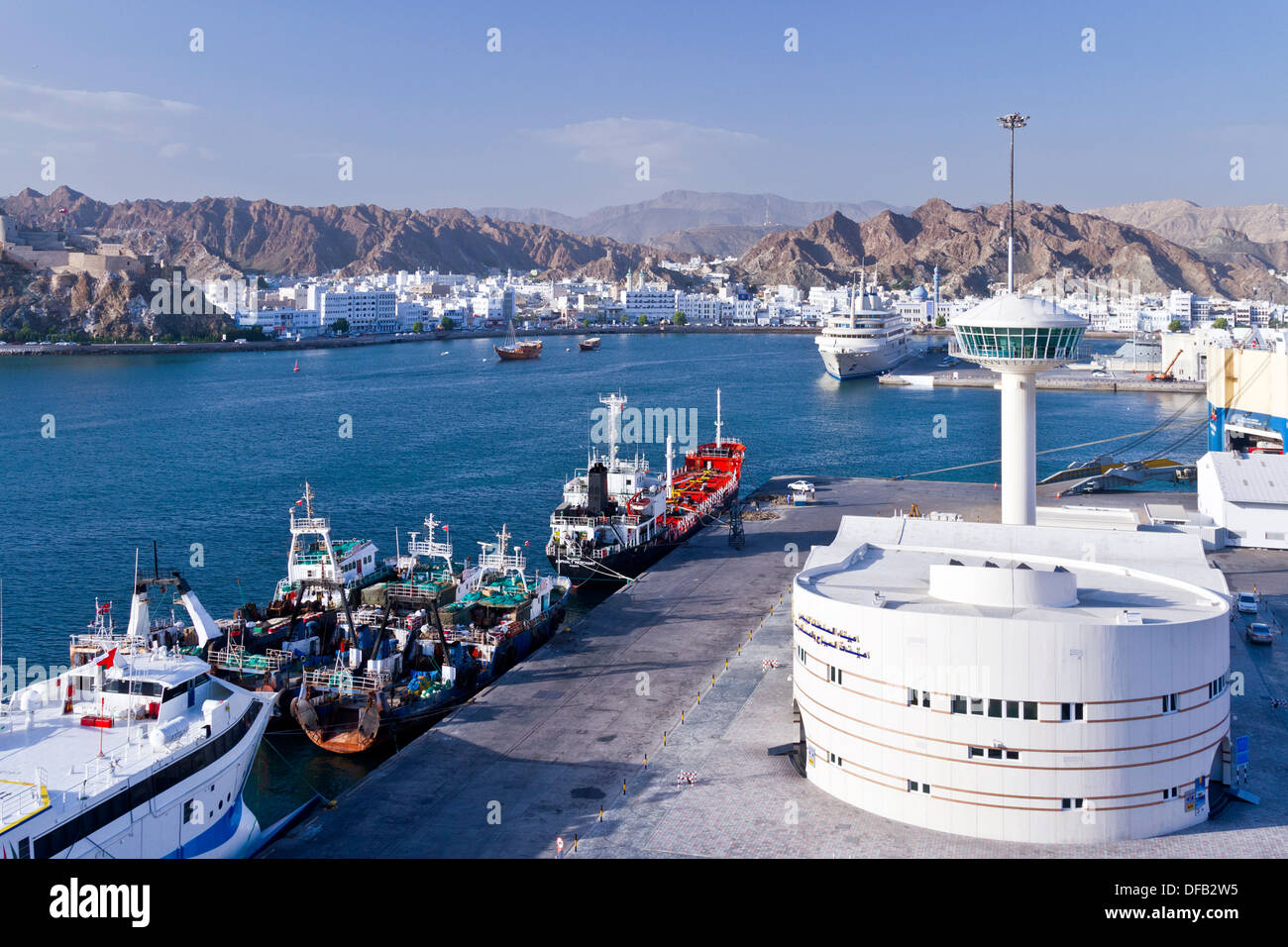 Sultan qaboos port hi-res stock photography and images - Alamy