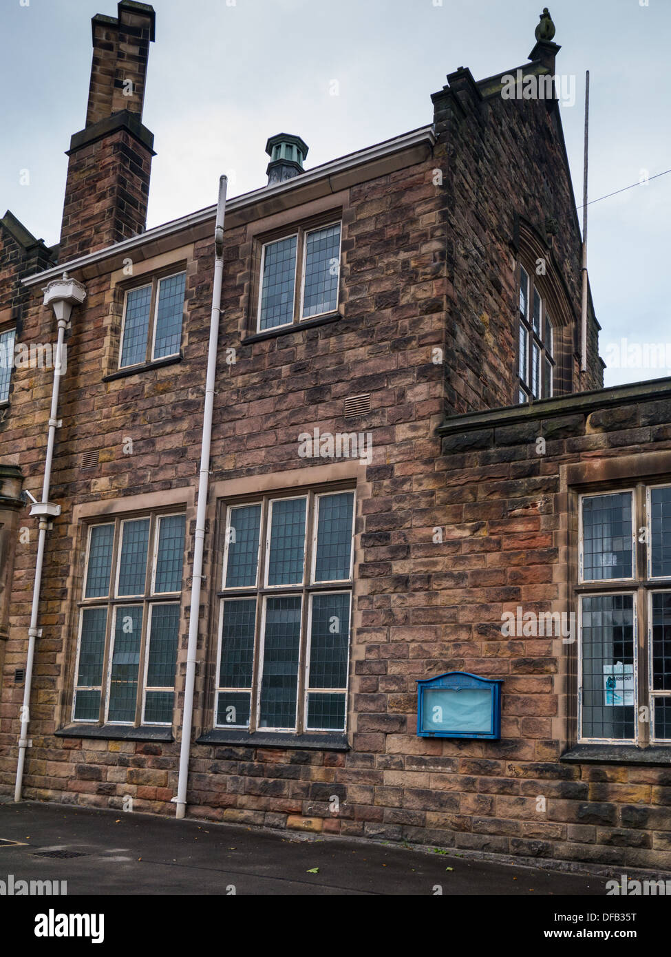 The old Herbert Strutt School building in Belper, Derbyshire, United ...