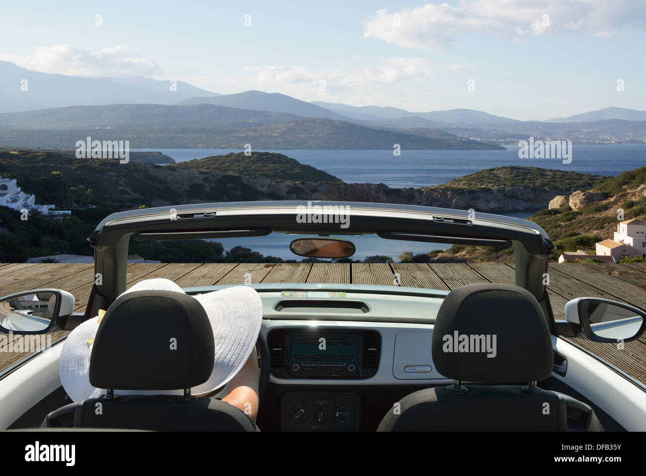 panorama. The view from the car Stock Photo - Alamy