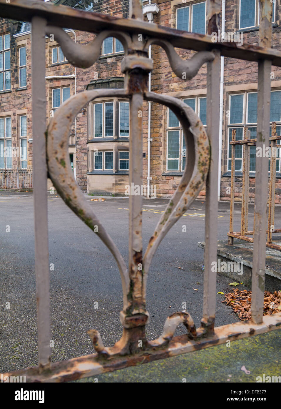 The old Herbert Strutt School building in Belper, Derbyshire, United ...