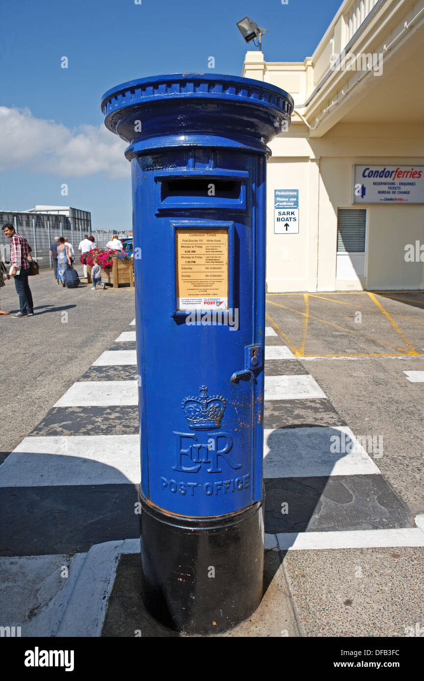 Guernsey Post Box High Resolution Stock Photography and Images - Alamy
