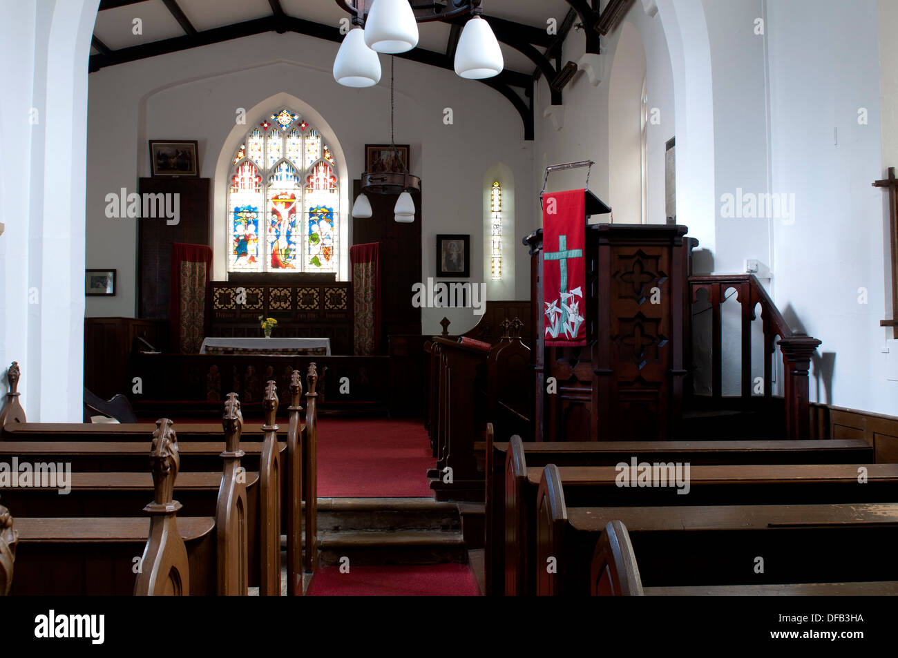 St. Mary`s Church, Congerstone, Leicestershire, England, UK Stock Photo ...