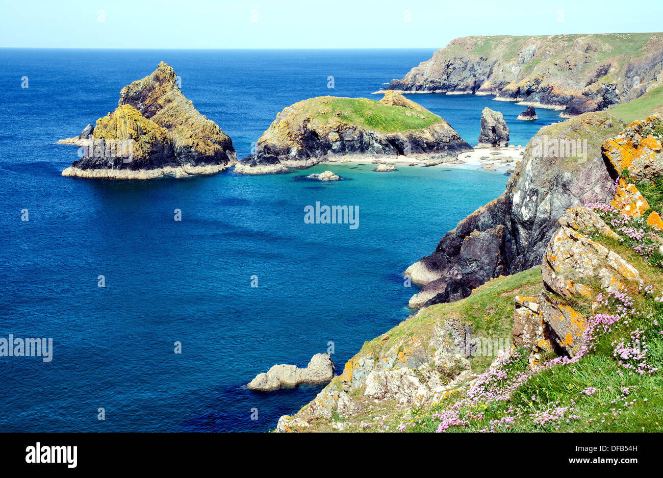 Kynance Cove, Cornwall, UK Stock Photo - Alamy