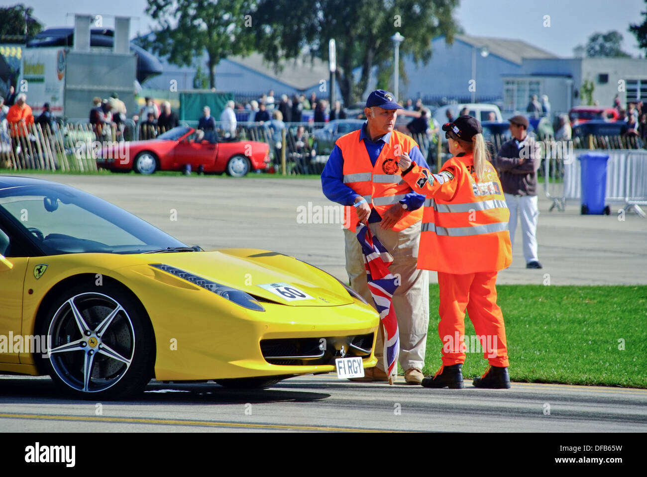 Motorsports marshal hi-res stock photography and images - Alamy