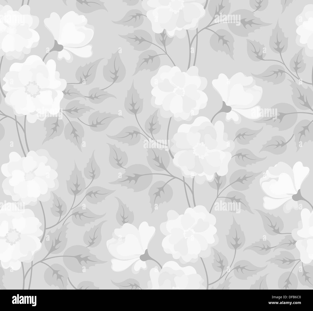 Gray background flower hi-res stock photography and images - Alamy