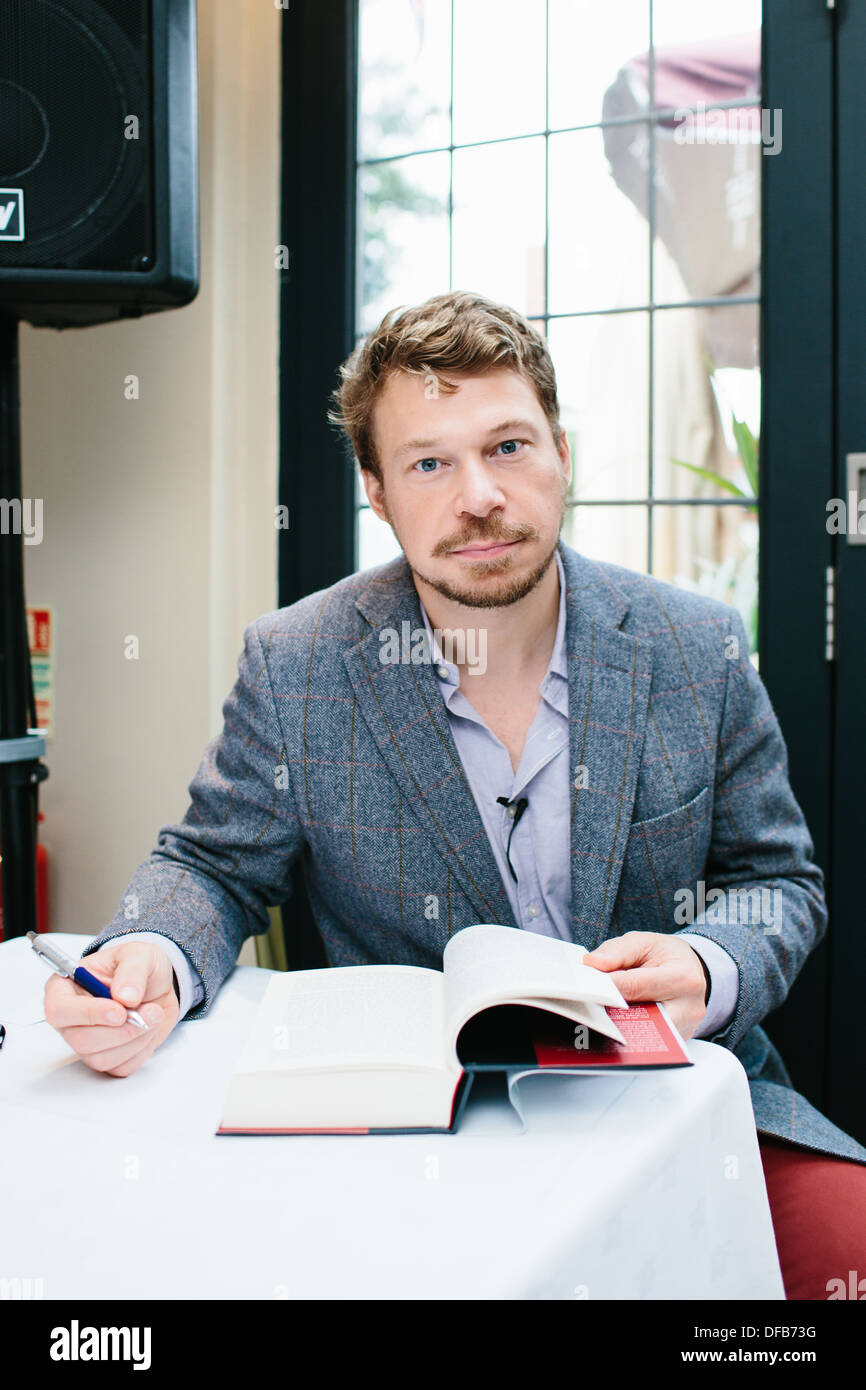 Charles Emmerson at Henley Literary festival 2013 Stock Photo - Alamy
