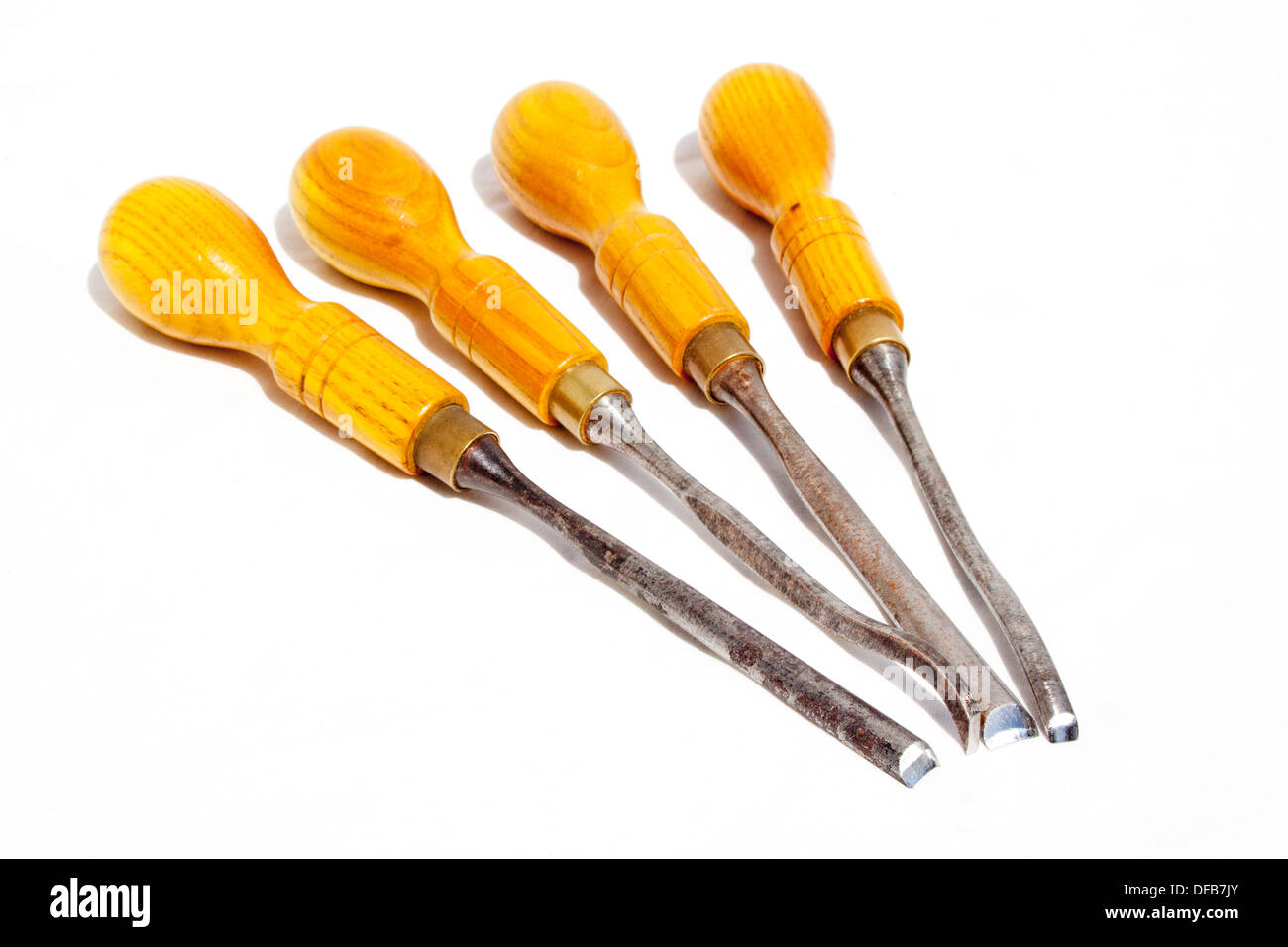 Set of chisels hi-res stock photography and images - Alamy