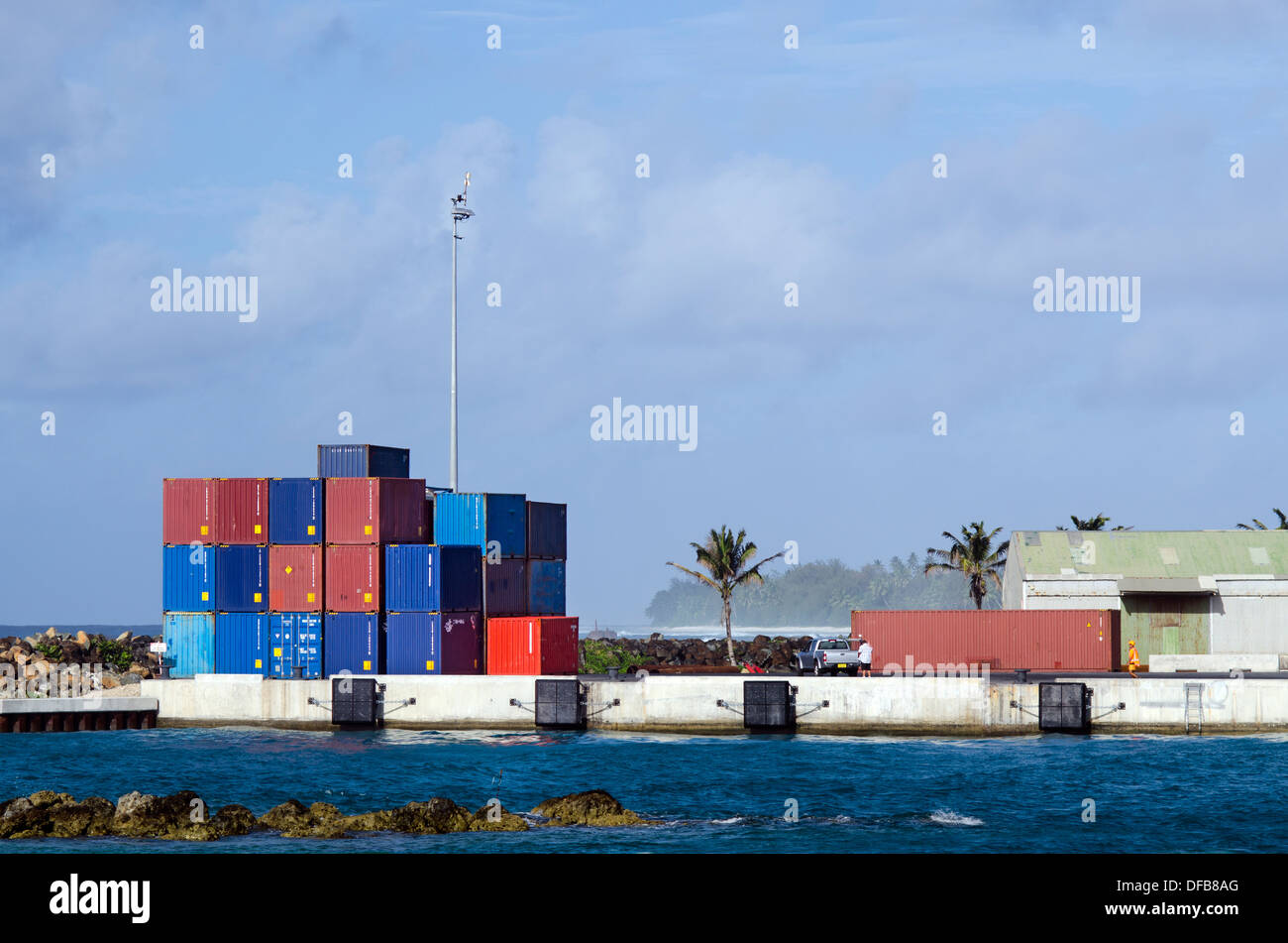Cargo Containers Port High Resolution Stock Photography and Images - Alamy