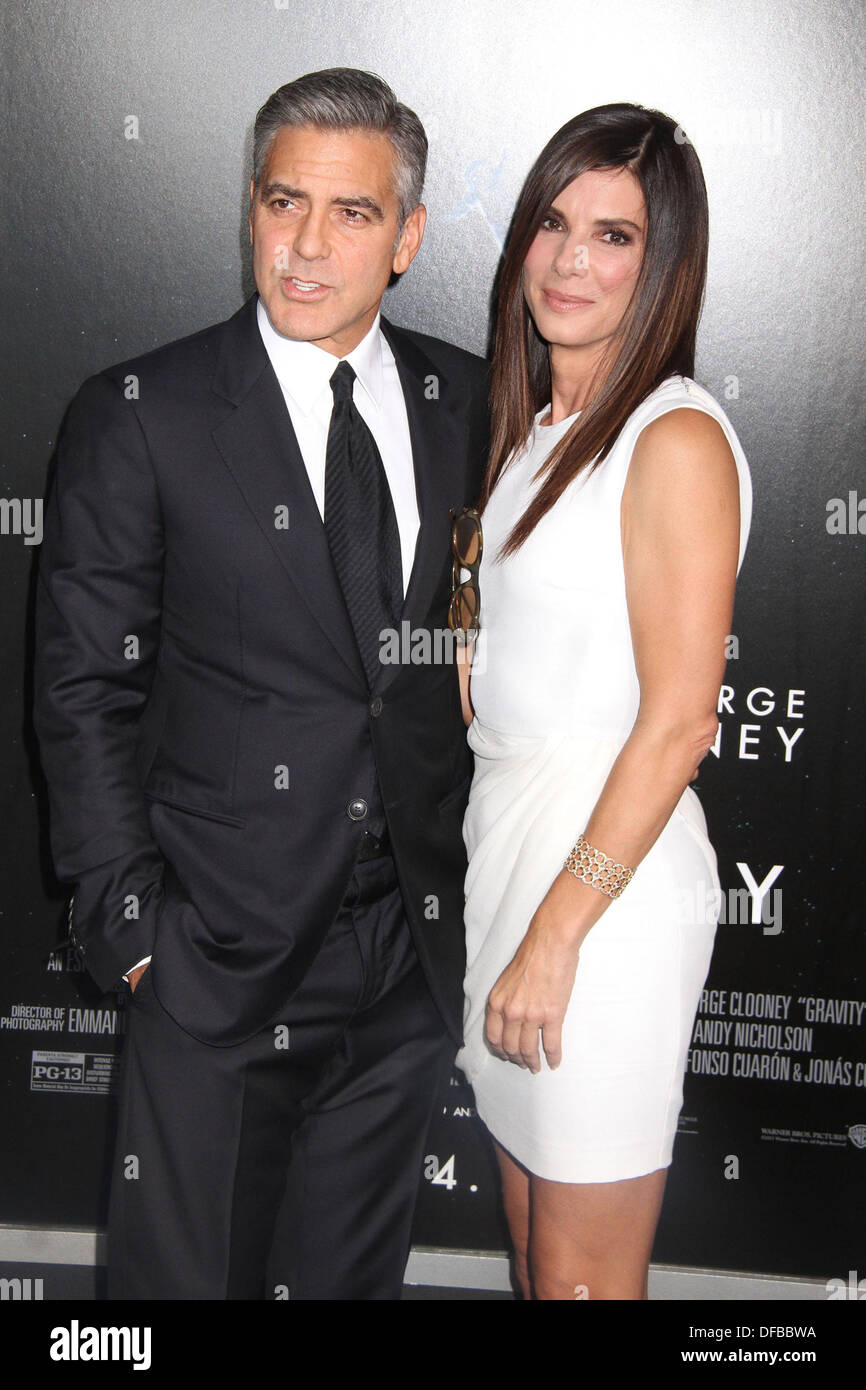New York, New York, USA. 1st Oct, 2013. Actor GEORGE CLOONEY and ...