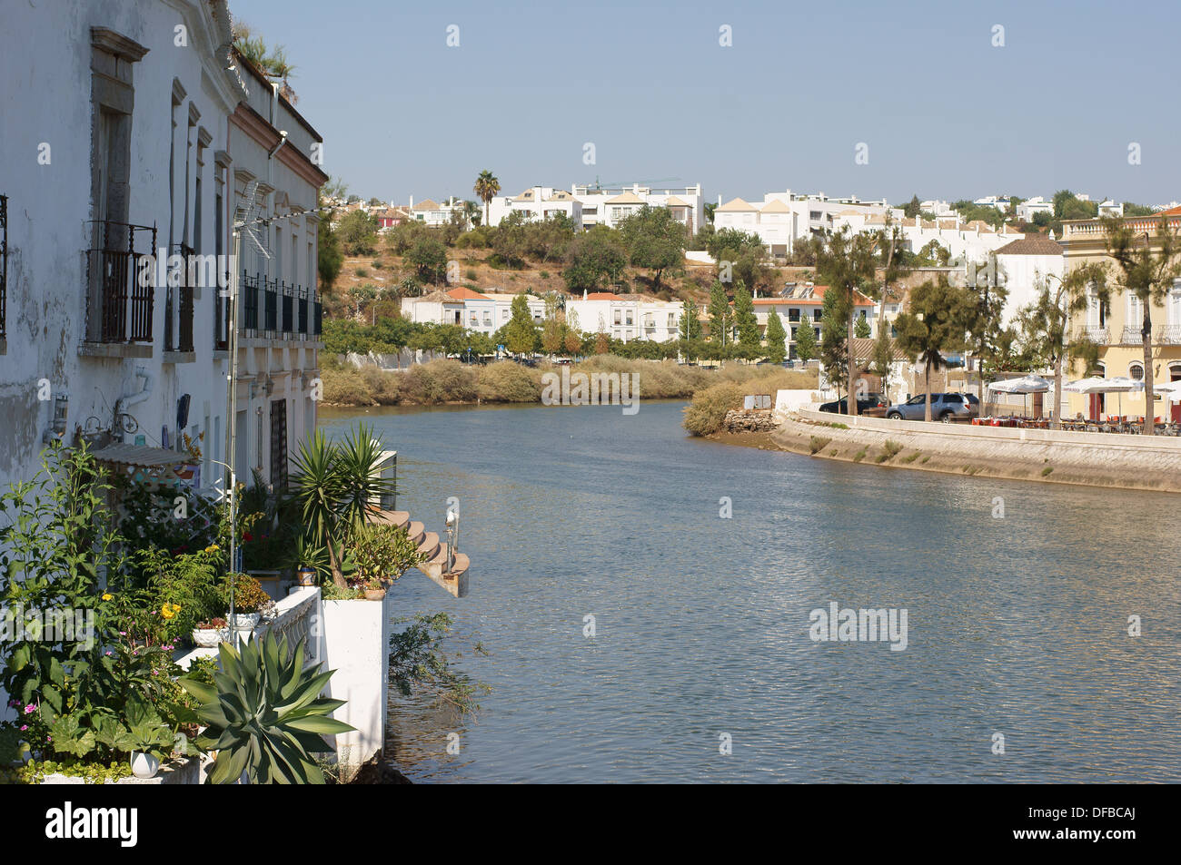 Rio Gilao Tavira Algarve Portugal Stock Photos & Rio Gilao Tavira ...