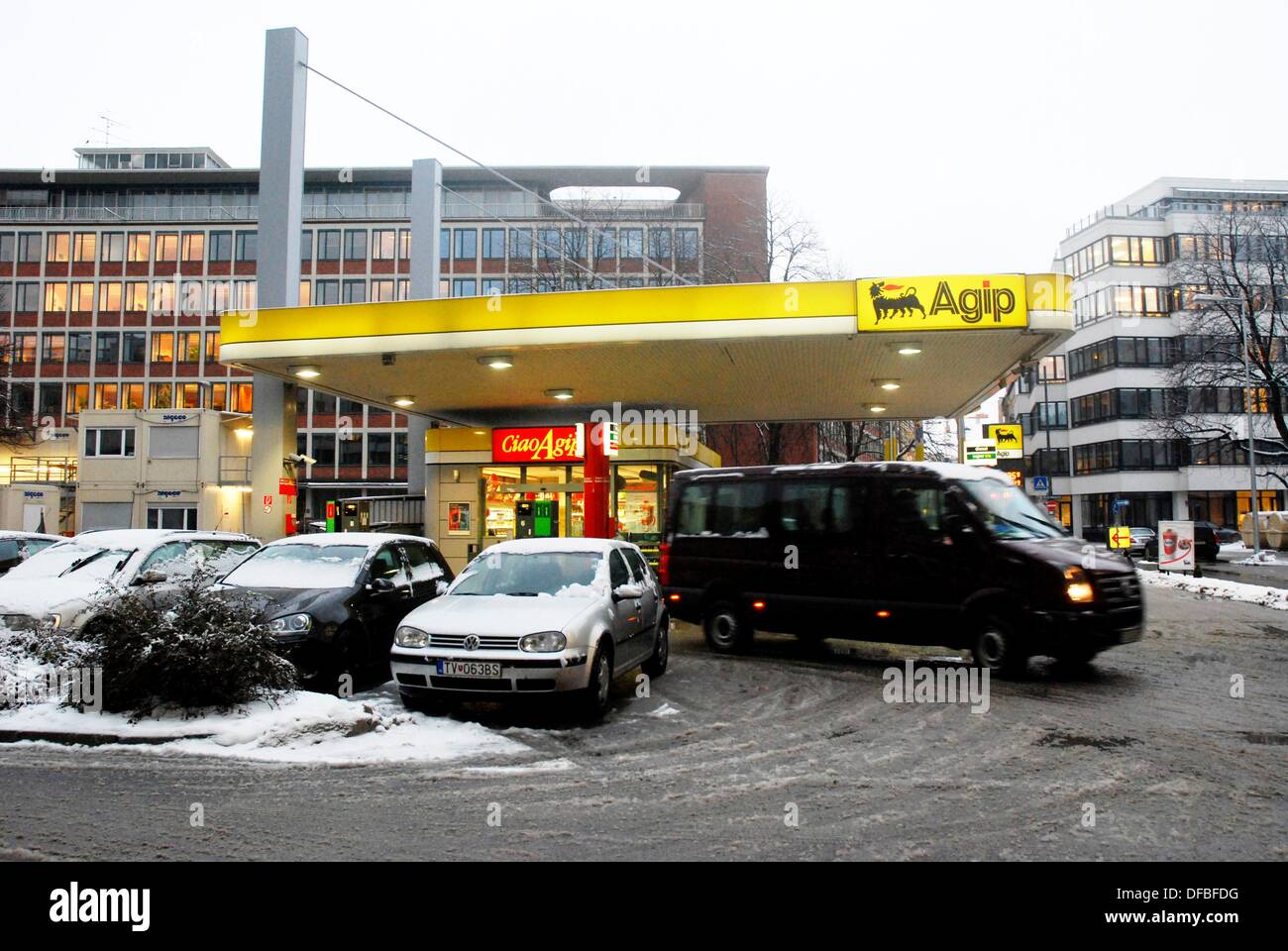 Agip gas station hi-res stock photography and images - Alamy