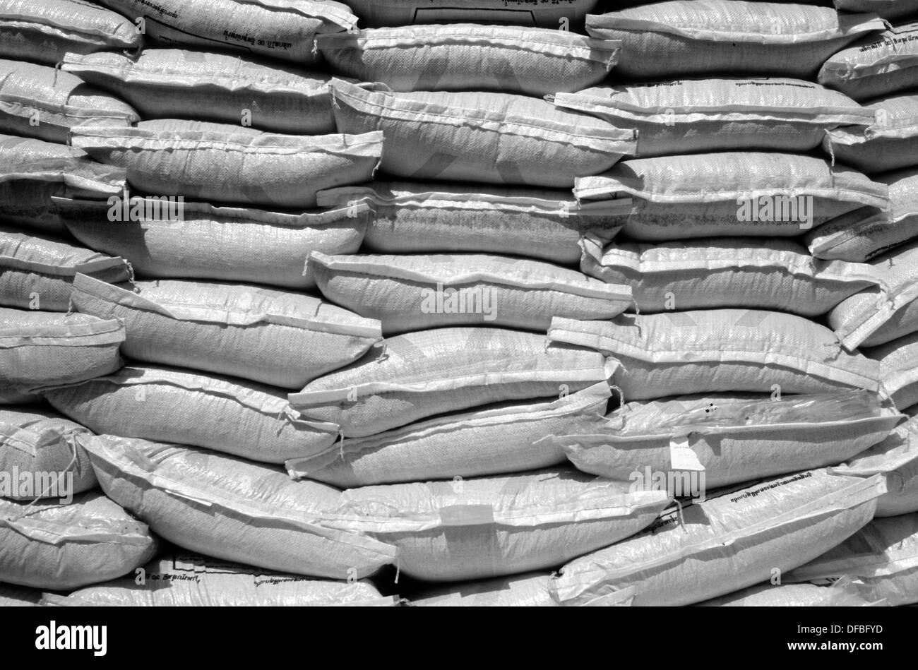 Rice bag Black and White Stock Photos & Images - Alamy