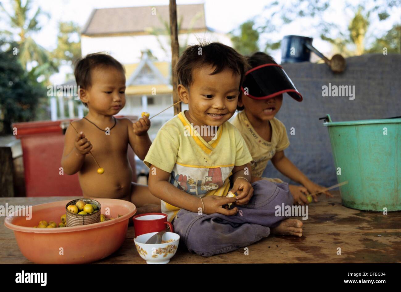Cambodia boy child kid toddler baby hi-res stock photography and images ...