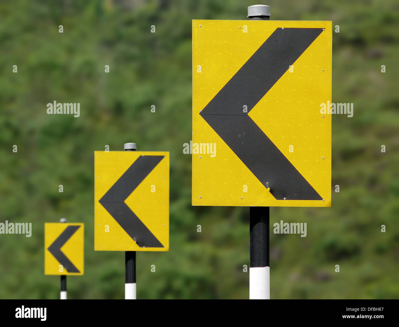 Direction Sign Board Roundabout Stock Photos & Direction Sign Board ...