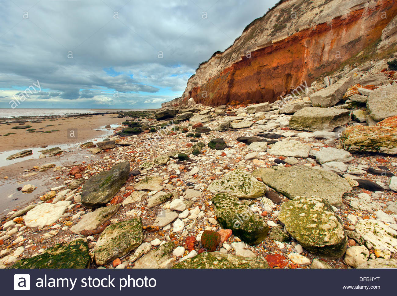 Hunstanton Cliffs Stock Photos & Hunstanton Cliffs Stock Images - Alamy