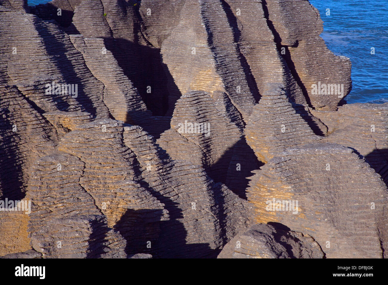 Pancake Rocks at Punakaiki South Island New Zealand Stock Photo - Alamy