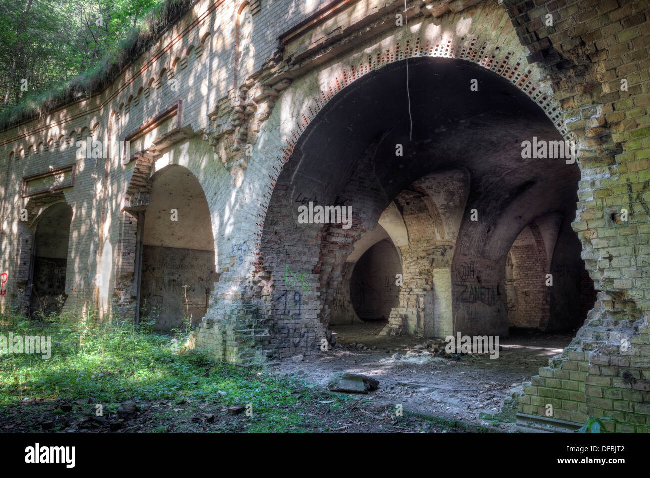 Fort Sarbinowo, Zorndorf, Kostrzyn, Poland Stock Photo - Alamy