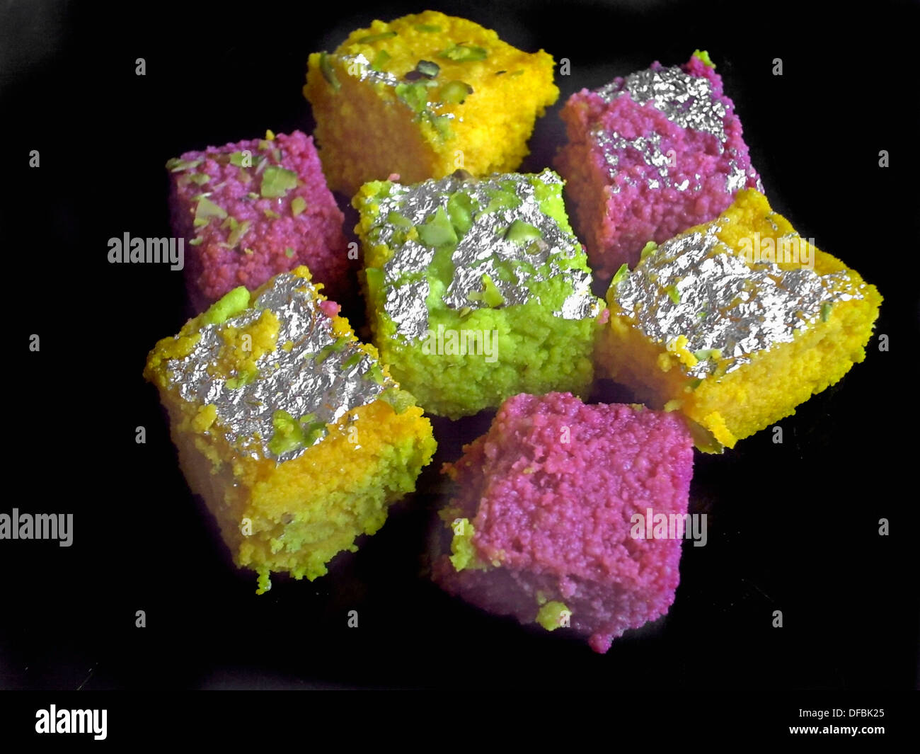 Cashew burfi hi-res stock photography and images - Alamy