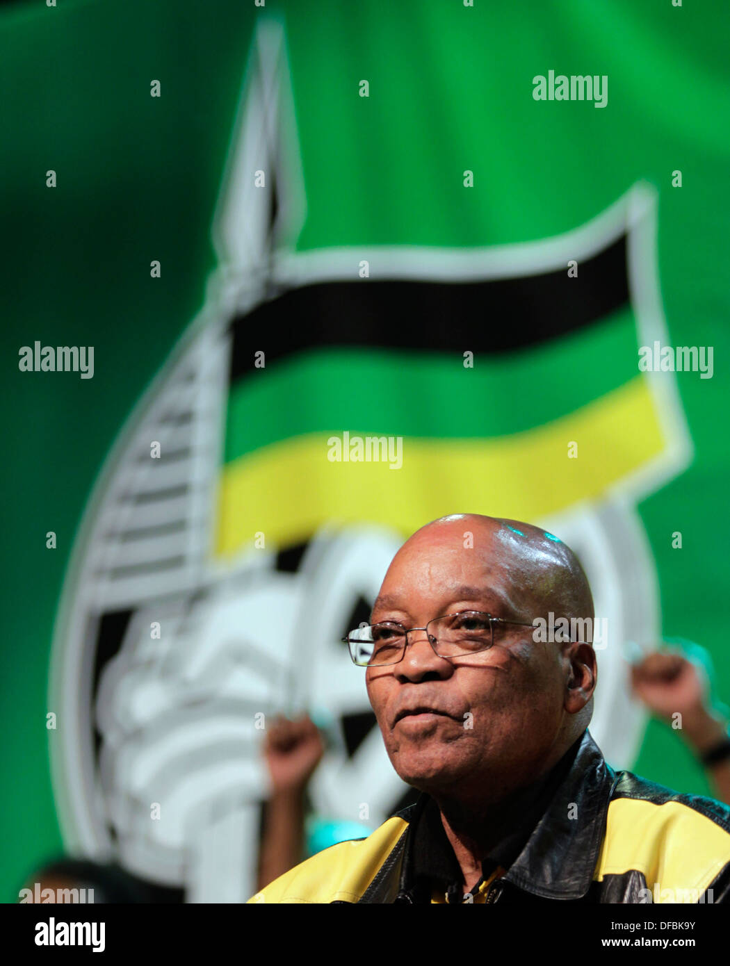 President Jacob Zuma arrives opening African National Congress (ANC ...