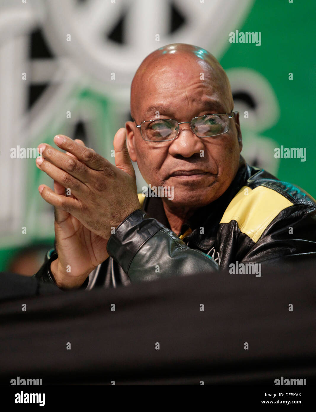 President Jacob Zuma arrives opening African National Congress (ANC ...