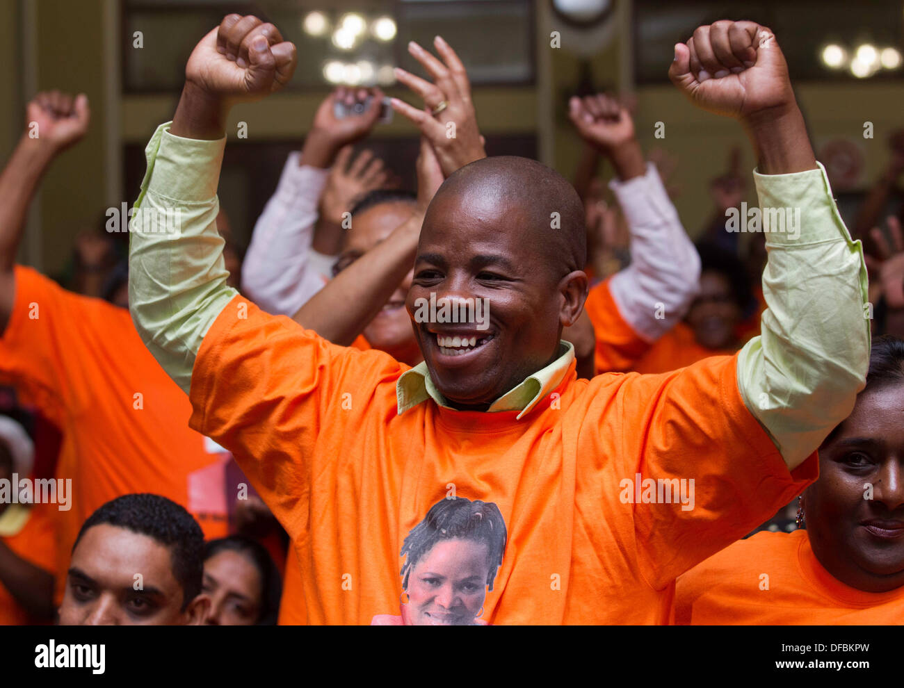 A supporter IFP national chairwoman Zanele Magwaza-Msibi announced that ...