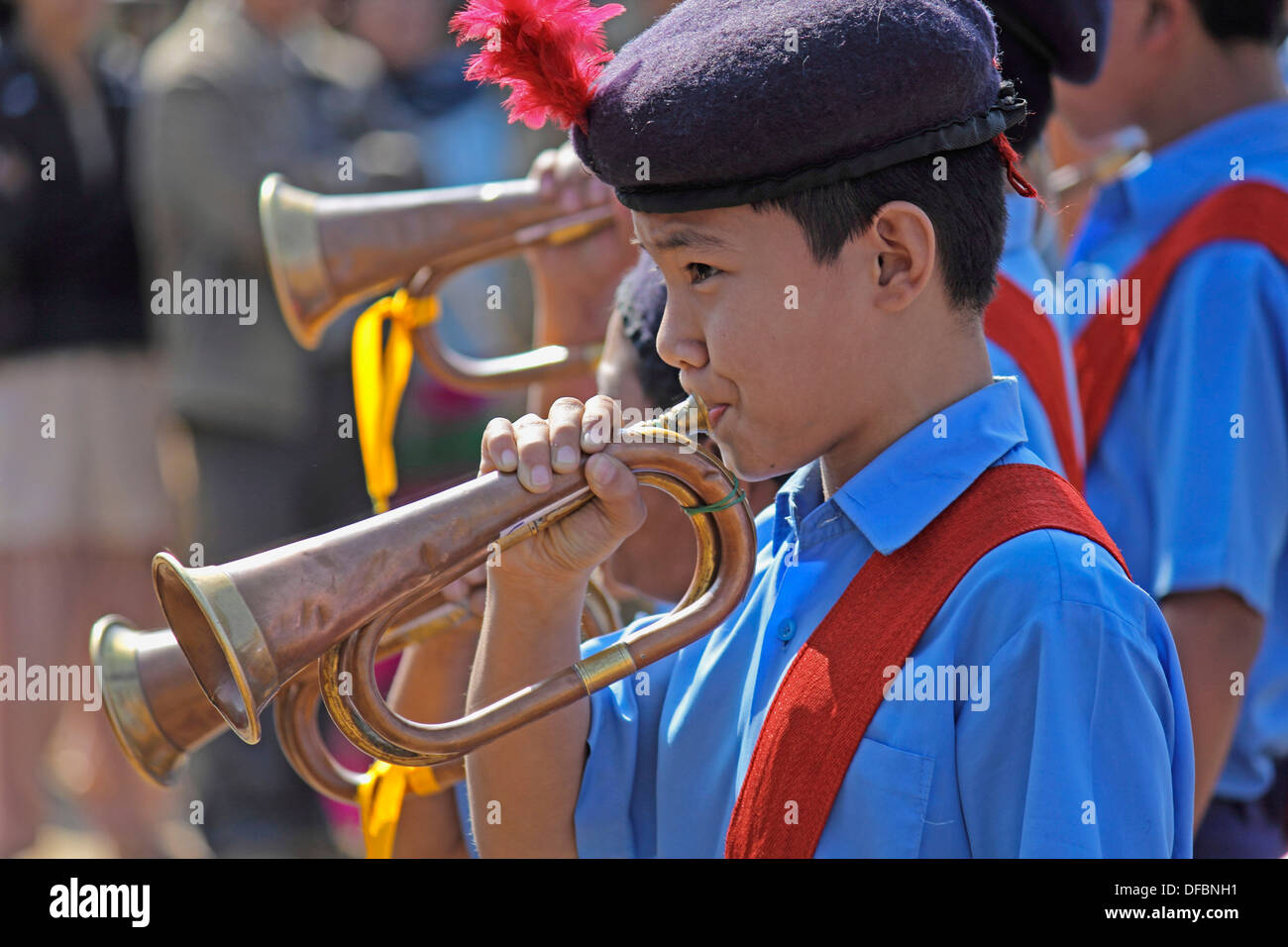 Trumpet Bugle Stock Photos & Trumpet Bugle Stock Images - Alamy