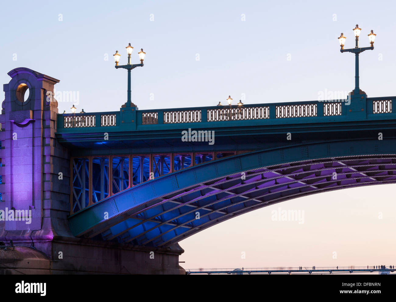 Southwark Bridge, London, United Kingdom. Architect: Sir Ernest George ...