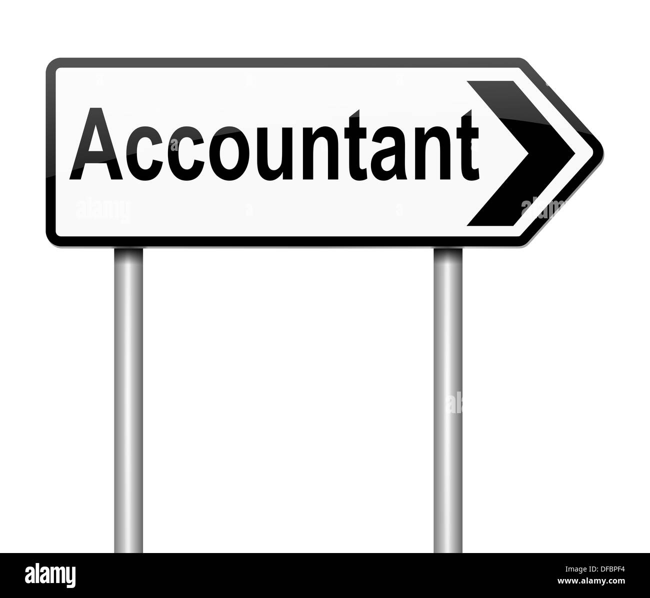 Accountant concept professional bookkeeper Cut Out Stock Images ...