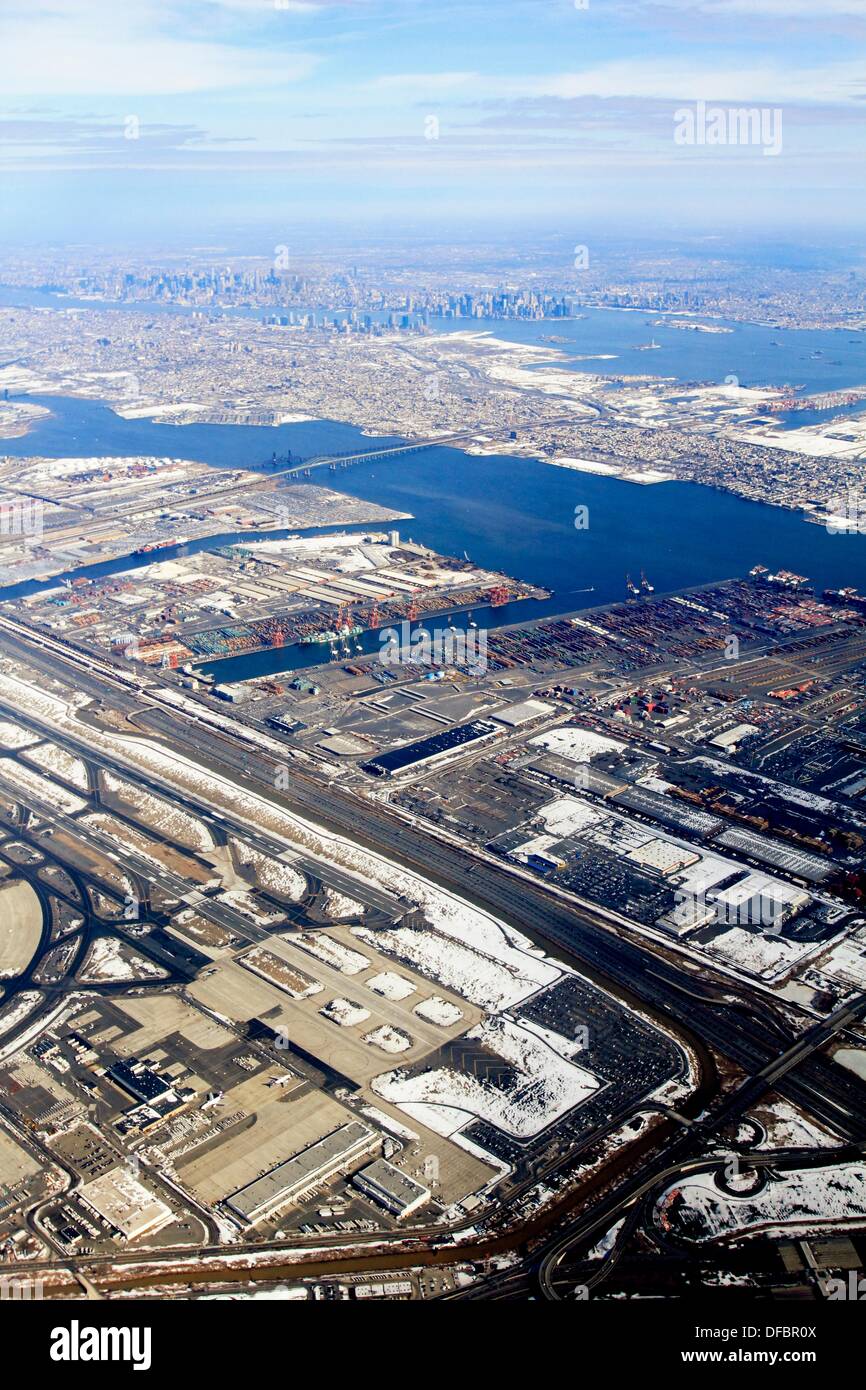 Aerial photo city of newark hi-res stock photography and images - Alamy