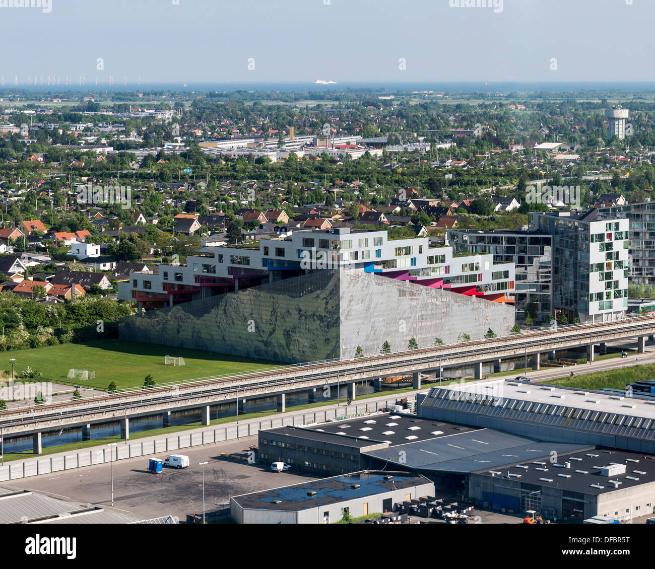 Mountain Dwelling (Bjerget), Copenhagen, Denmark. Architect: Bjarke ...