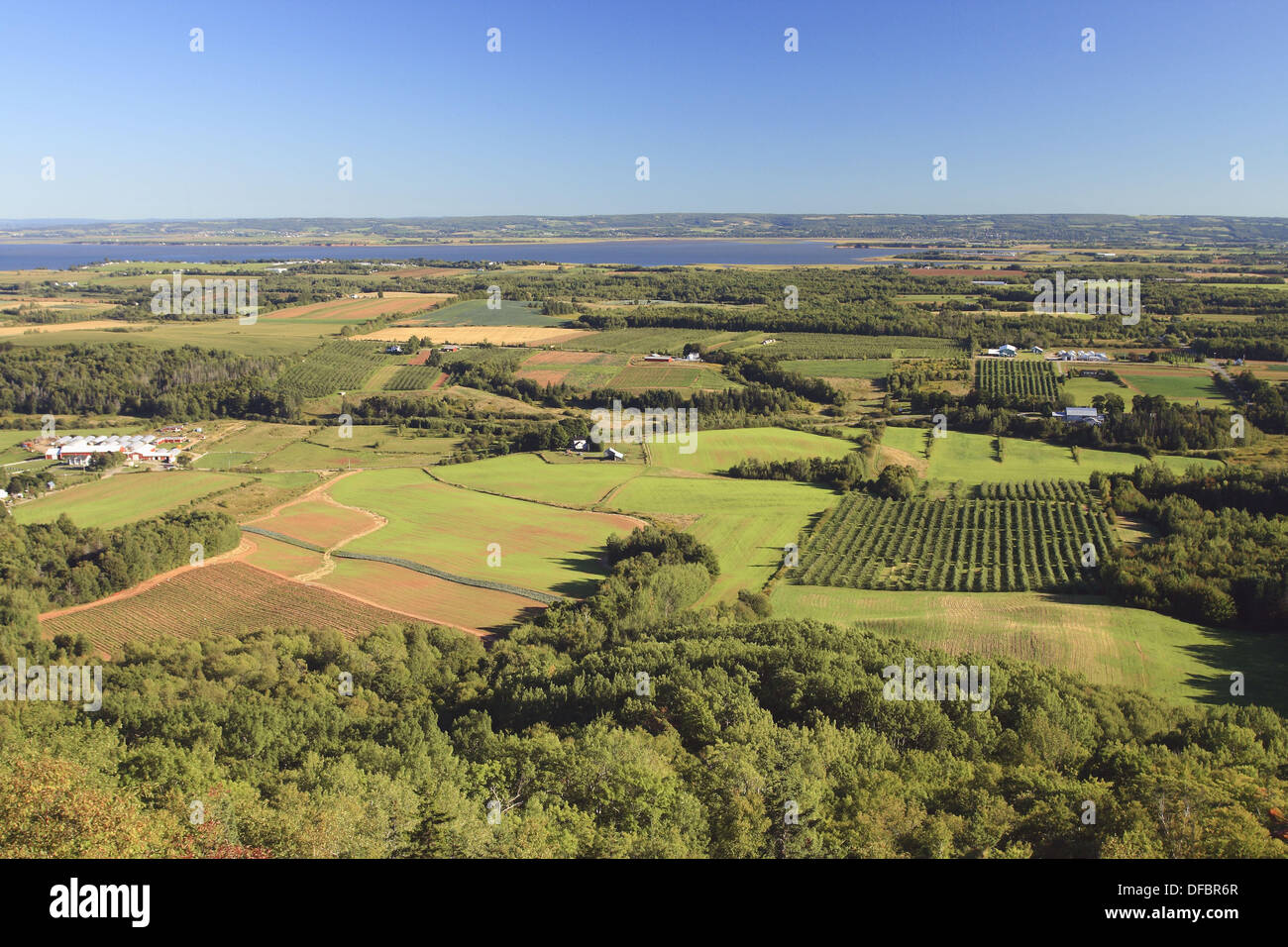 Nova scotia annapolis valley farm hi-res stock photography and images ...