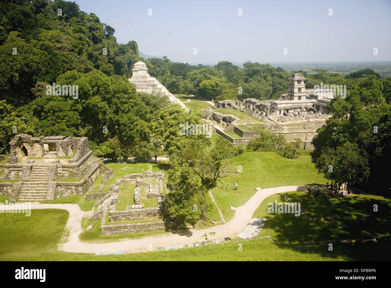 Palenque aerial view hi-res stock photography and images - Alamy