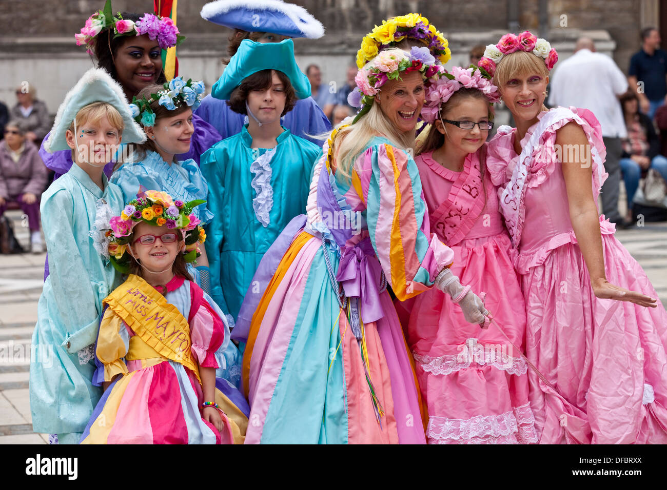 Maypole Dancers, The Pearly Kings and Queens Society Harvest Festival ...