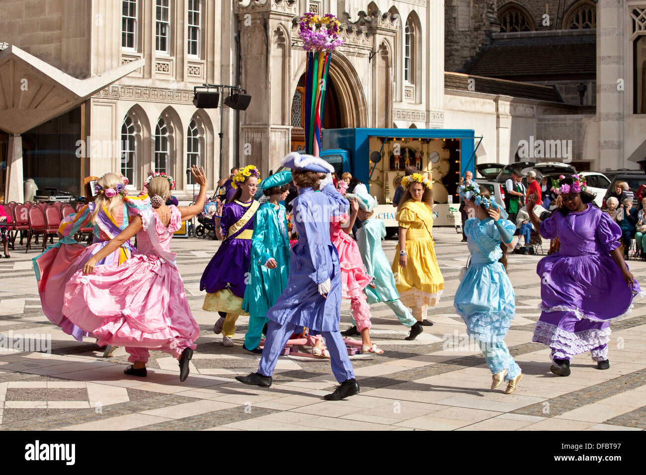 Maypole Dancers, The Pearly Kings and Queens Society Harvest Festival ...