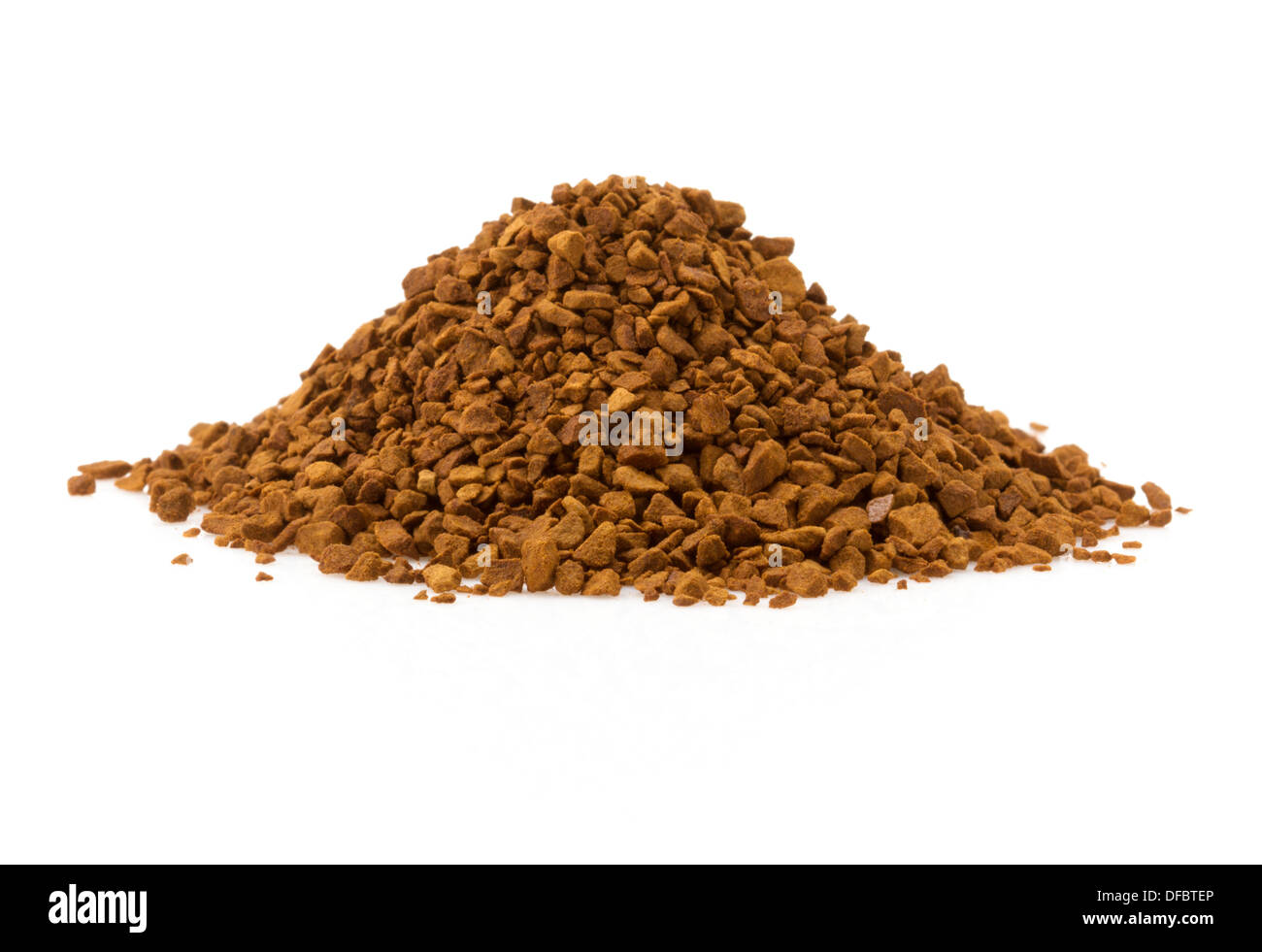 White background coffee grounds Cut Out Stock Images & Pictures - Alamy