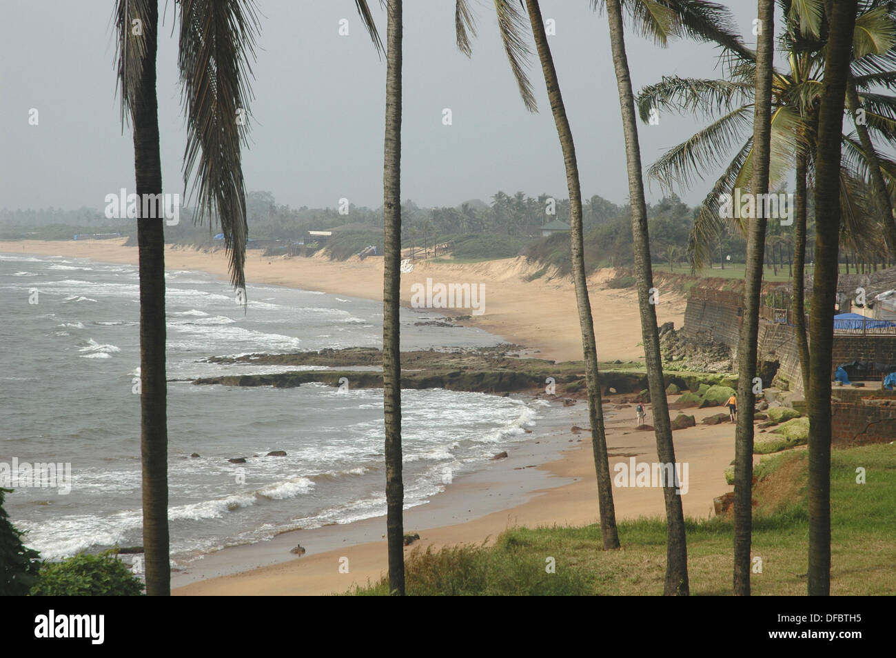 Sinquerim beach fort hi-res stock photography and images - Alamy