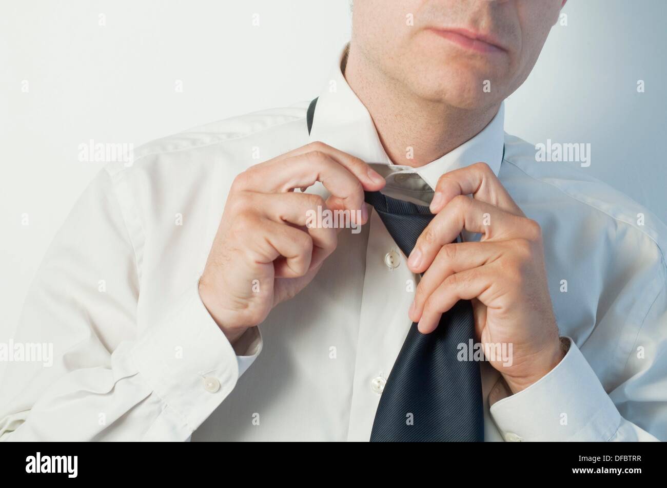 Untying Tie High Resolution Stock Photography and Images - Alamy