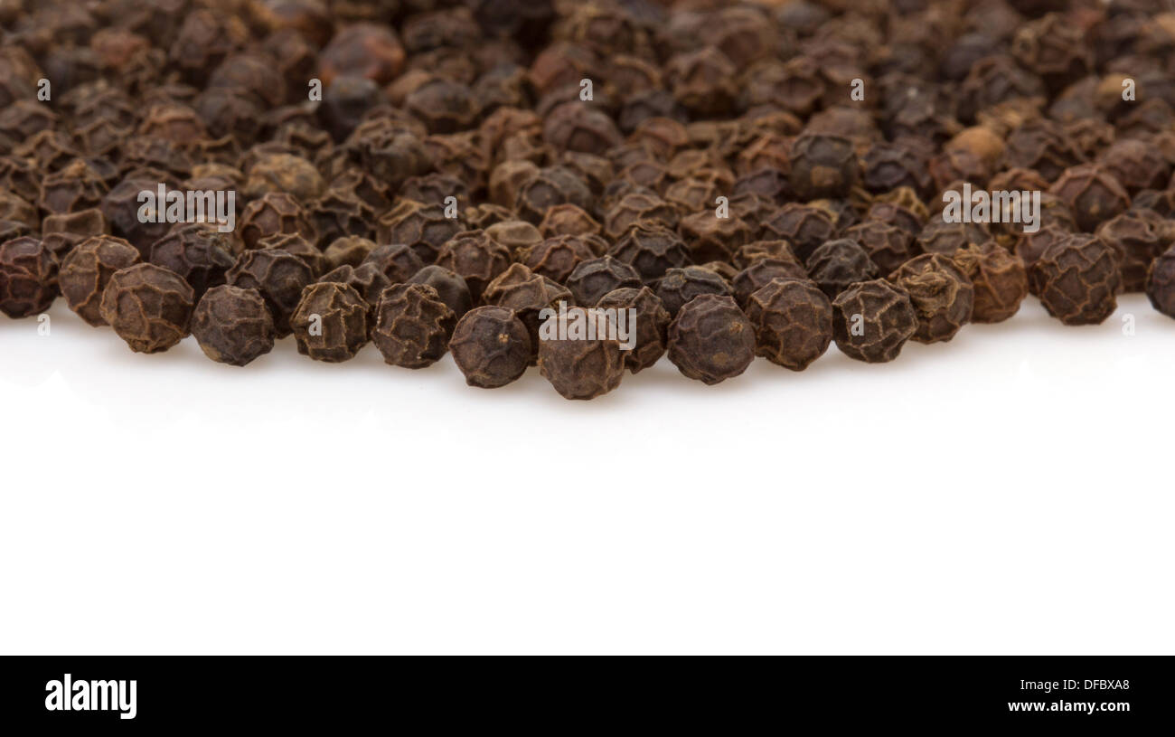 pepper spices isolated on white background Stock Photo - Alamy
