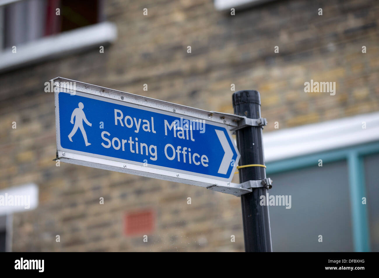 UNITED KINGDOM, London : A Royal Mail delivery office is pictured in ...