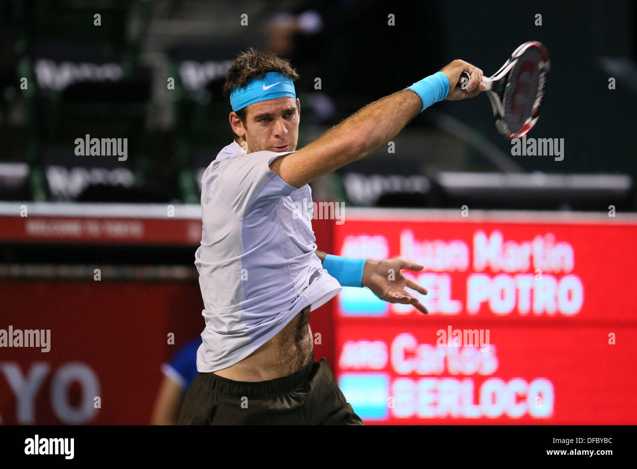 Tokyo, Japan. 01st Oct, 2013. Juan Martin Del Potro (ARG), OCTOBER 2 ...