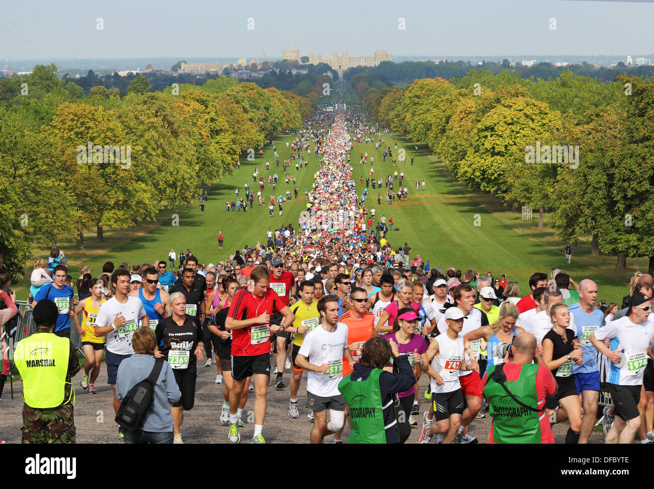 Windsor half marathon hi-res stock photography and images - Alamy