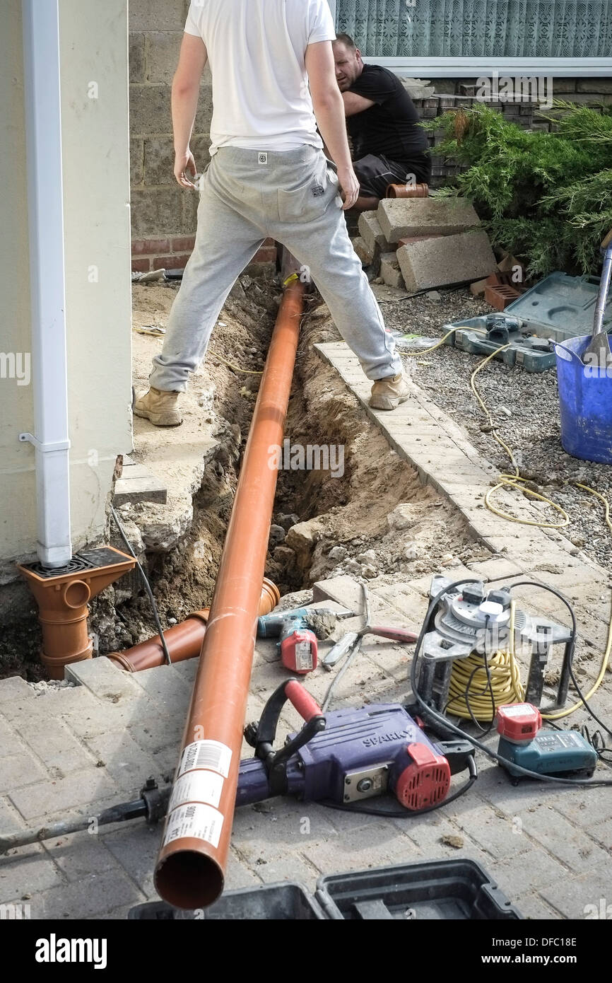 House drainage hi-res stock photography and images - Alamy