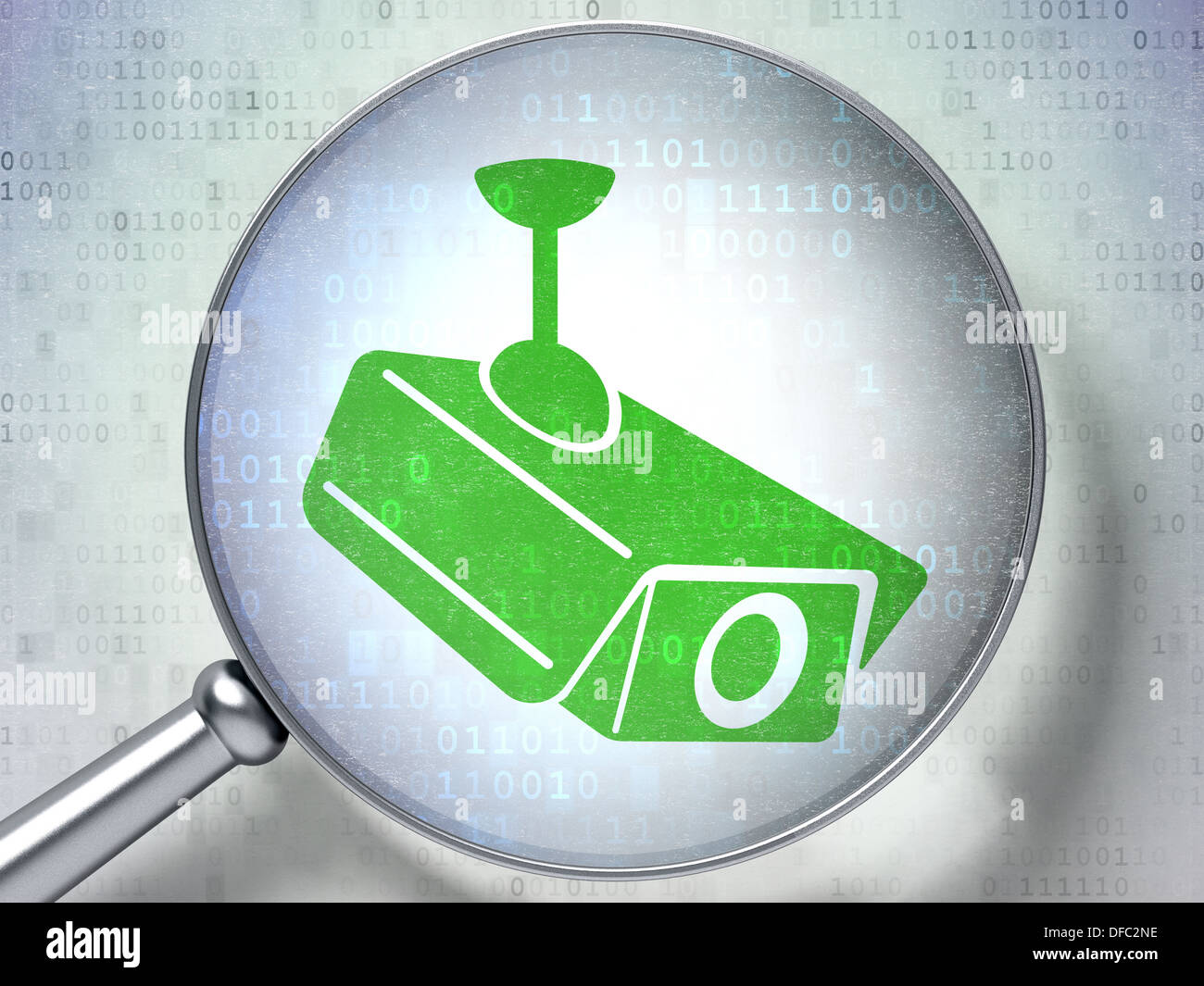 Safety concept: Cctv Camera with optical glass Stock Photo - Alamy