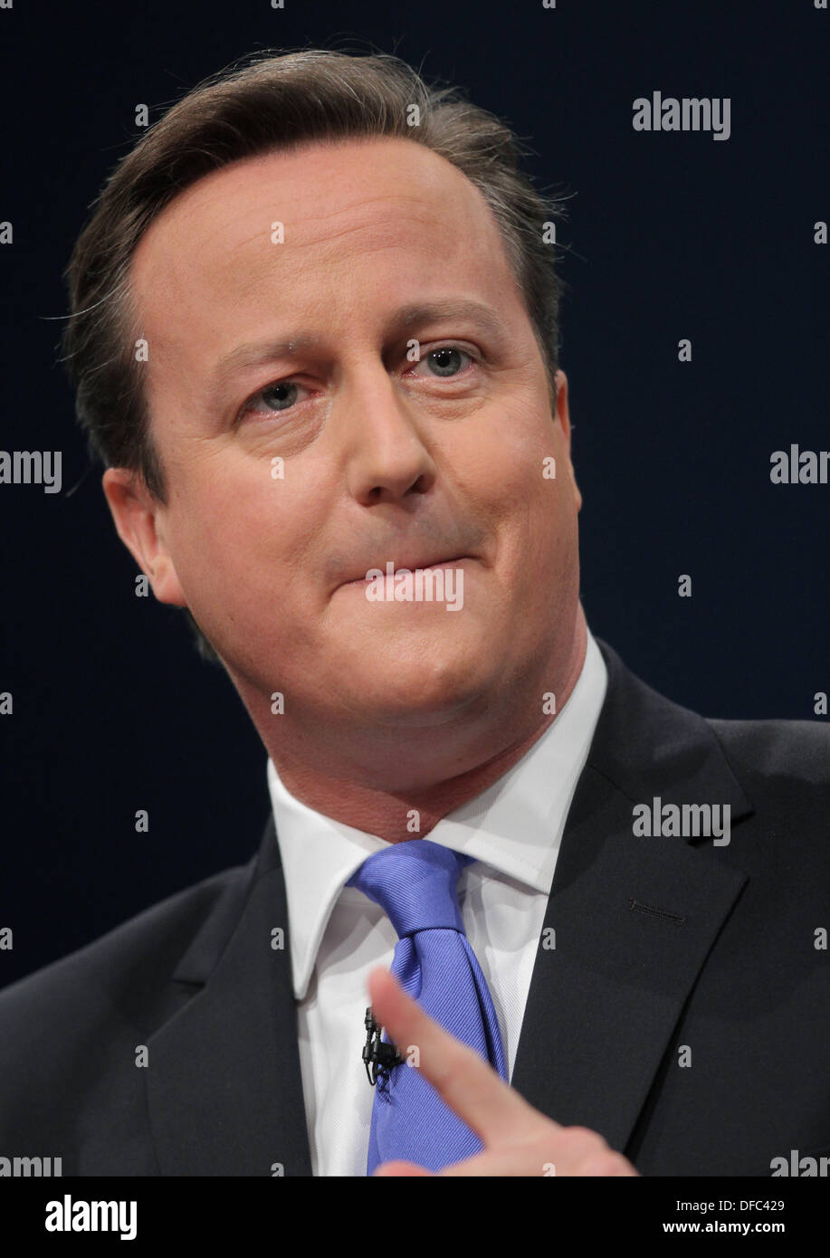 DAVID CAMERON MP PRIME MINISTER 02 October 2013 MANCHESTER CENTRAL ...