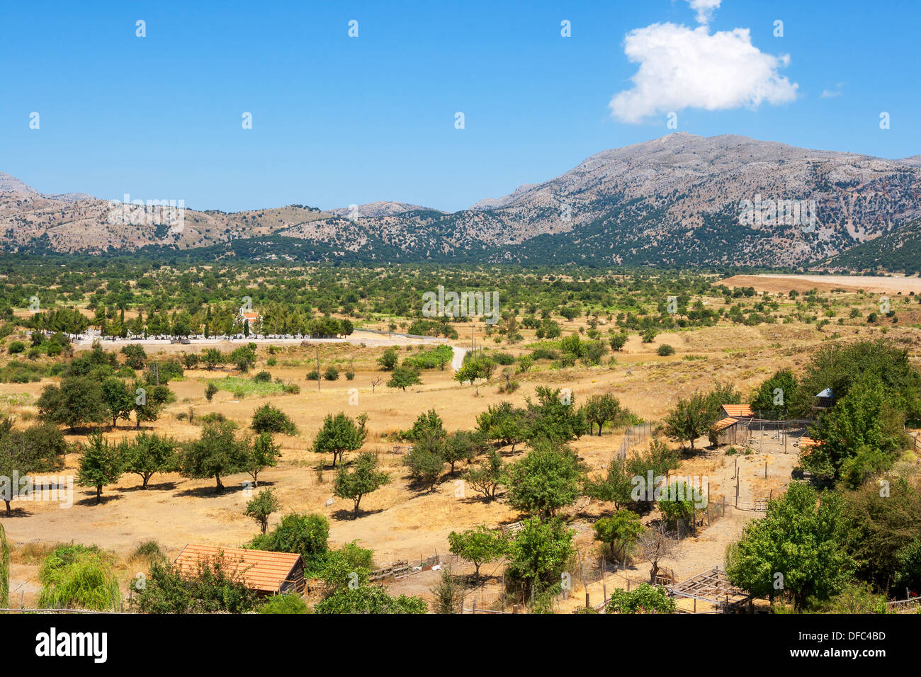 Lasithi Plateau. Crete, Greece Stock Photo - Alamy