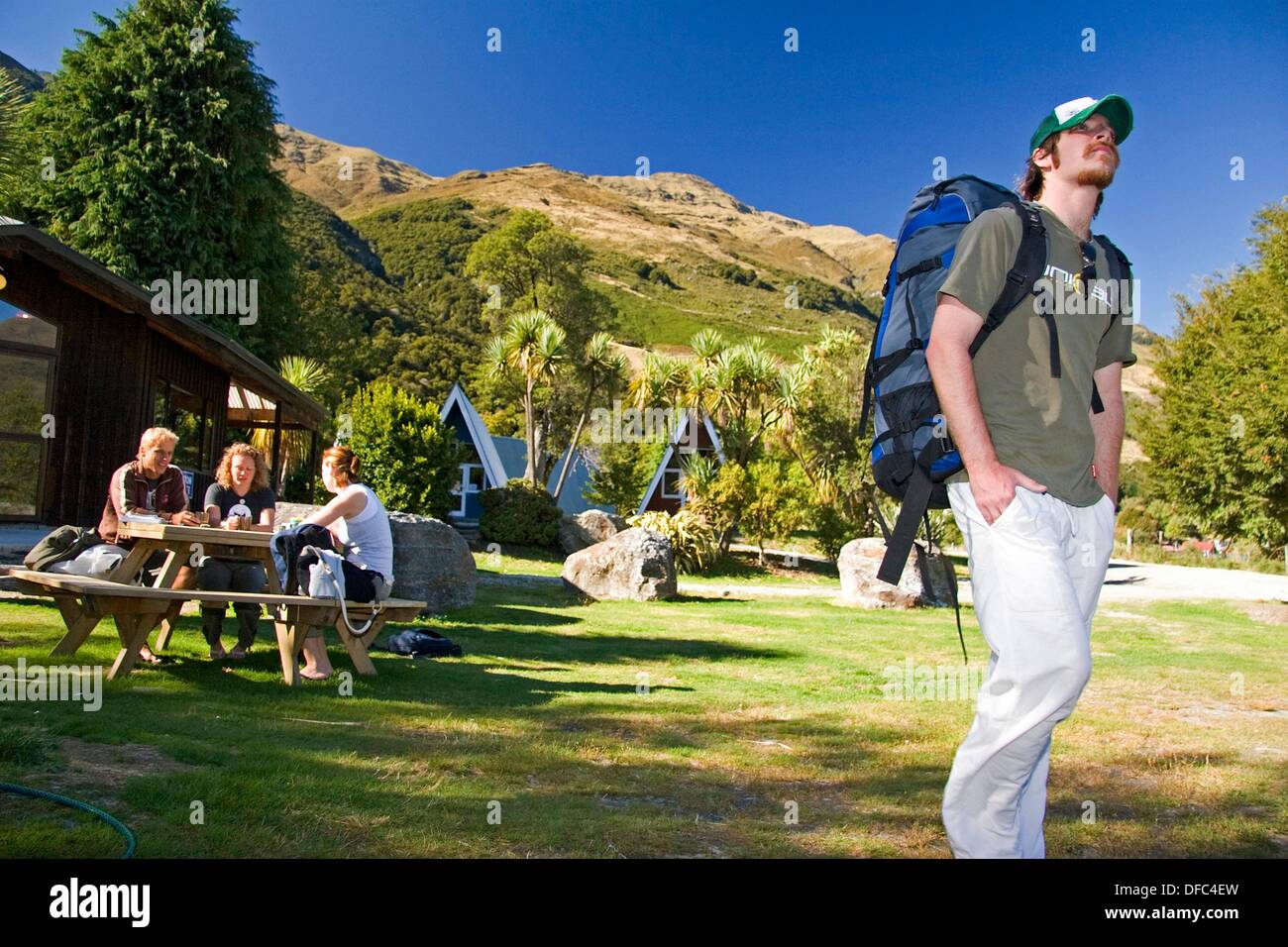 Makarora wilderness resort hi-res stock photography and images - Alamy