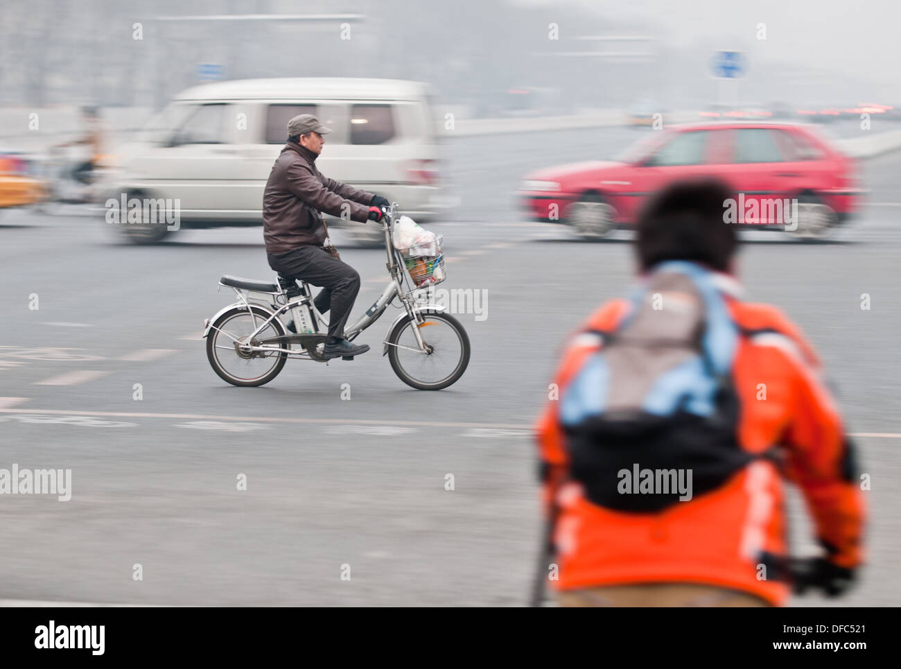 Chinese bikers hi-res stock photography and images - Alamy